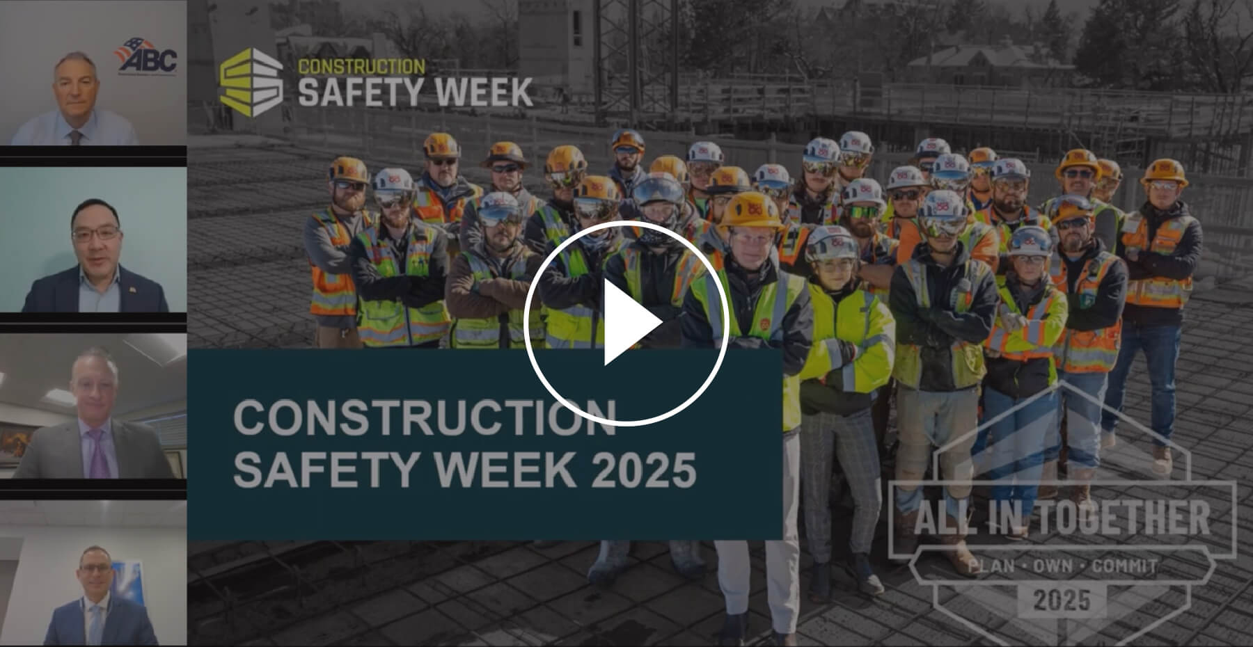 Construction Safety Week Overview with ABC - Construction Safety Week